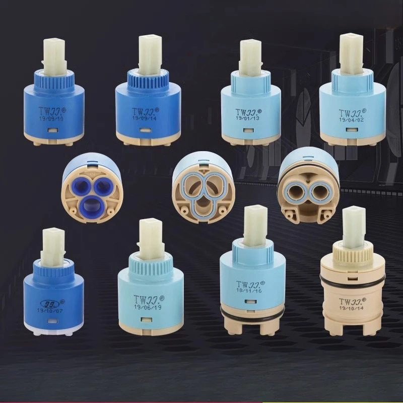Ceramic Disc Cartridge Mixer Faucet Thermostatic Cartridge Faucet Disc ...