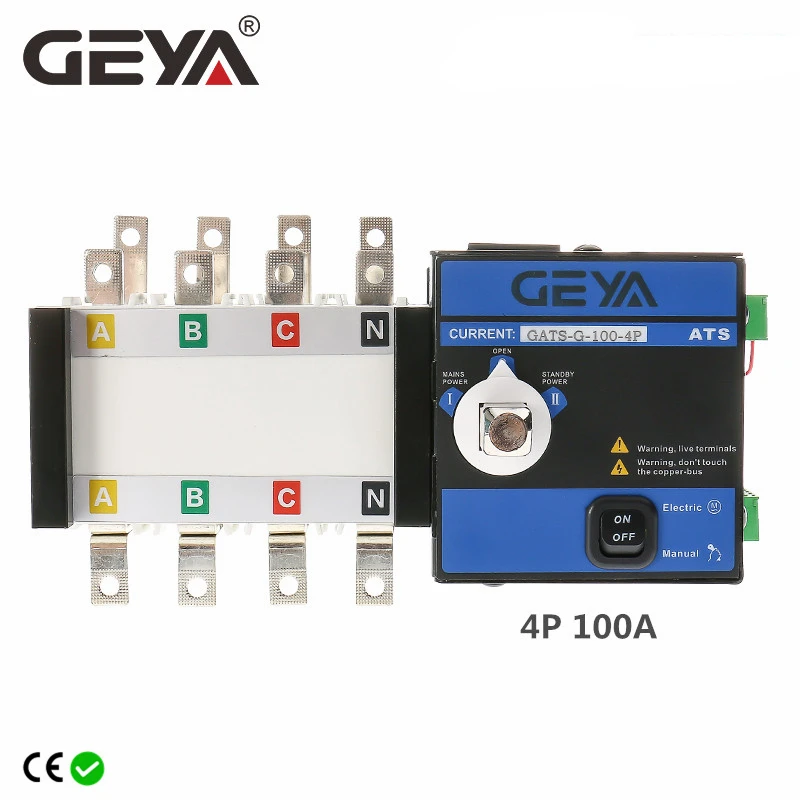 GEYA G Type ATS PC Class Automatic Transfer Switch Electrical Selector ...
