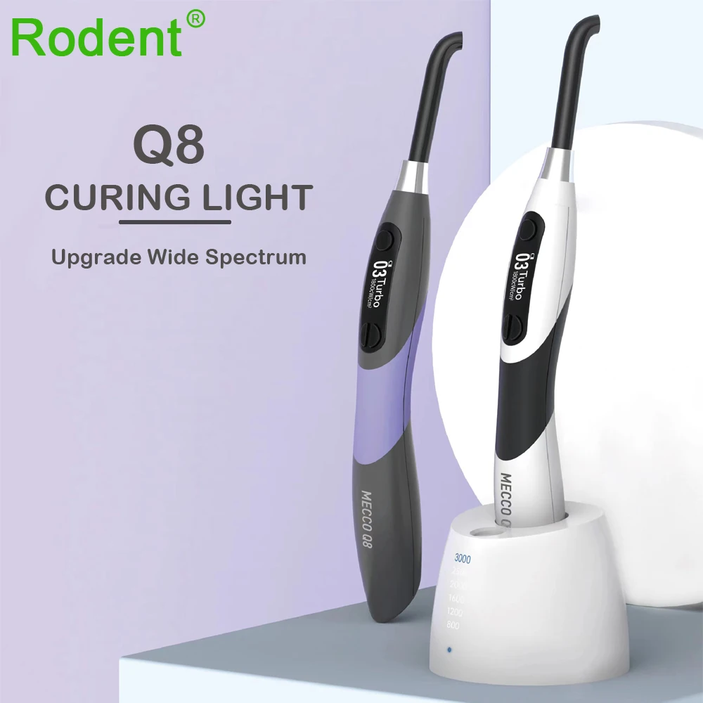 Dental Wireless Led Curing Light Wave Length 385nm-515nm Hygienic ...