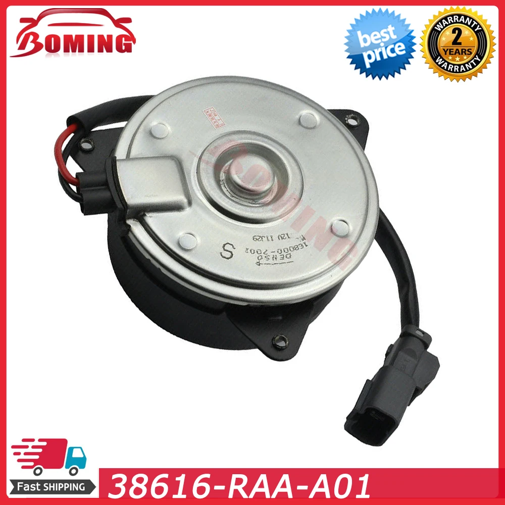 Car-A-C-Air-Condenser-Radiator-Cooling-Fan-Motor-38616-RAA-A01-For ...