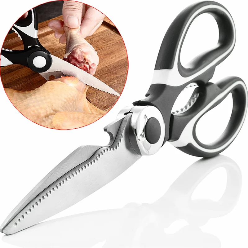 1Pc-Kitchen-Scissors-Multipurpose-Sharp-Shears-Heavy-Duty-Stainless ...