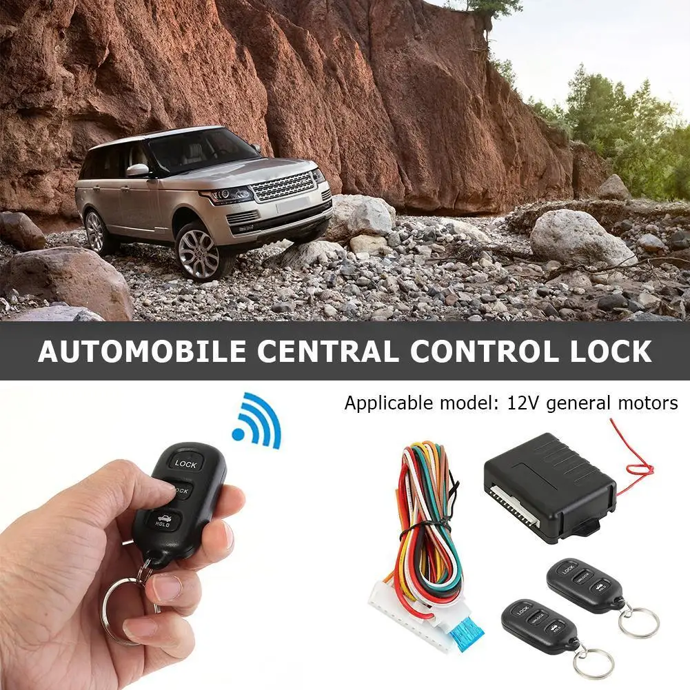 Keyless-Entry-Alarm-System-Car-Remote-Central-Door-Lock-Kit-with-Remote ...