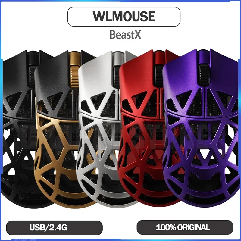 Wanling-rat-n-WLmouse-Beastx-Mouse-inal-mbrico-de-modo-Dual-ligero-RGB ...