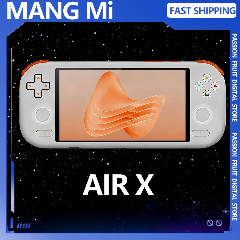 MangMi Air X Game Console 5.5Inch 1080P IPS Touch Screen 5000mAh RGB ...
