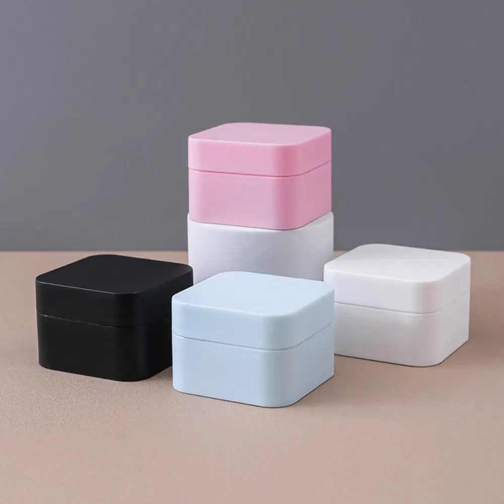 5-10-20-30-50g-Portable-Square-Plastic-Face-Cream-Jar-Scrub-Box-Lotion ...