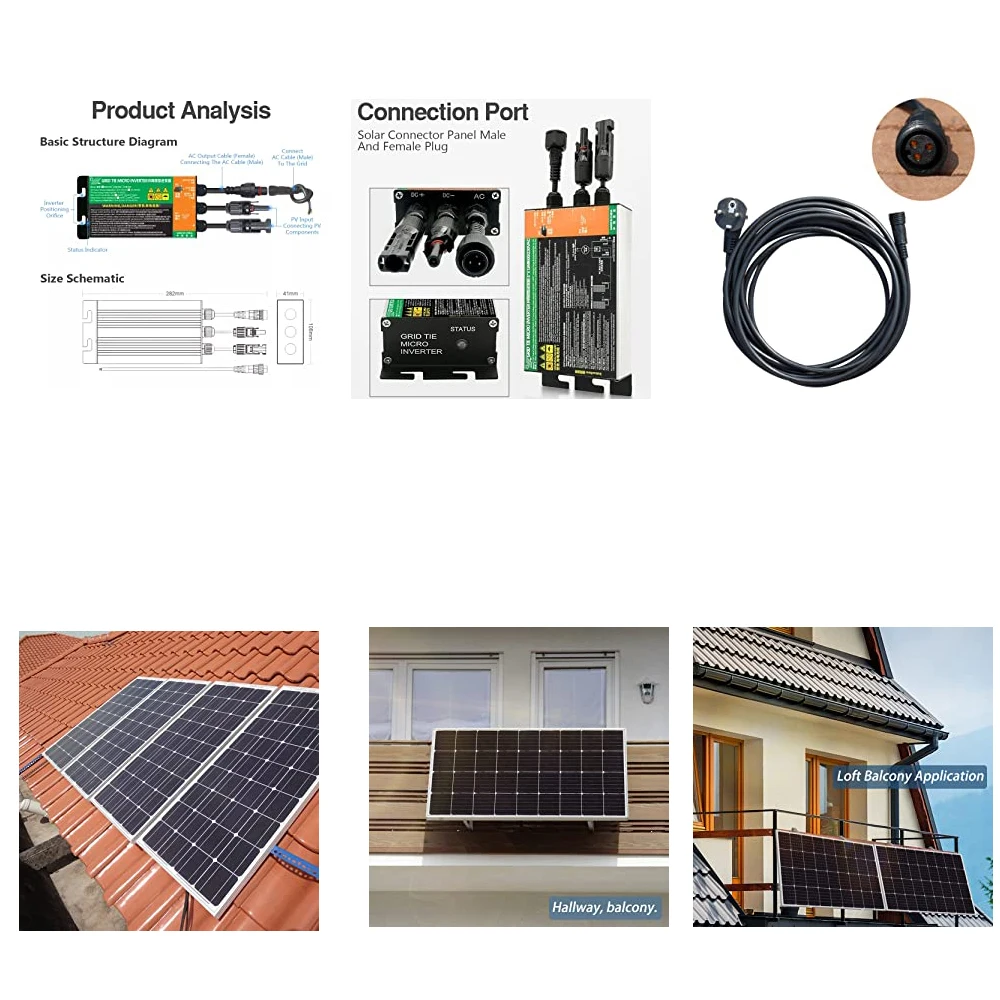 600W Panel Surya Monocrystalline Pembangkit Listrik Tenaga, 46% OFF