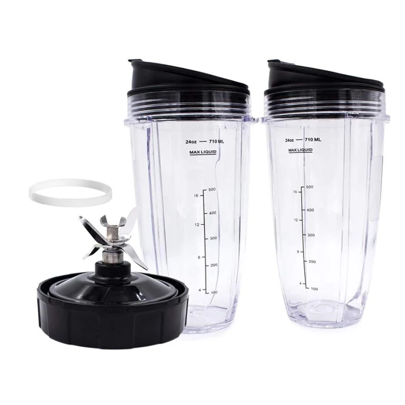 Replacement-Ninja-Parts-7-Fins-Extractor-Blades-And-24OZ-Ninja-Blender ...