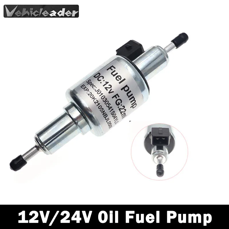 Universal 22ml Fuel Pump 12v/24v For 1kw To 5kw For Webasto Eberspacher ...