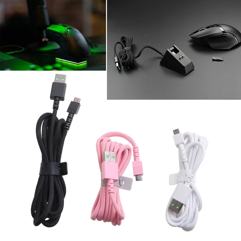 1-8m-Mouse-Lines-Replacement-Durable-PVC-USB-Mouse-Cable-For-Razer ...