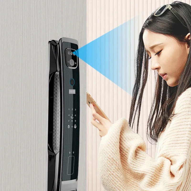 3D Infrared Face Recognition Fingerprint Wifi Lock Automation Smart ...