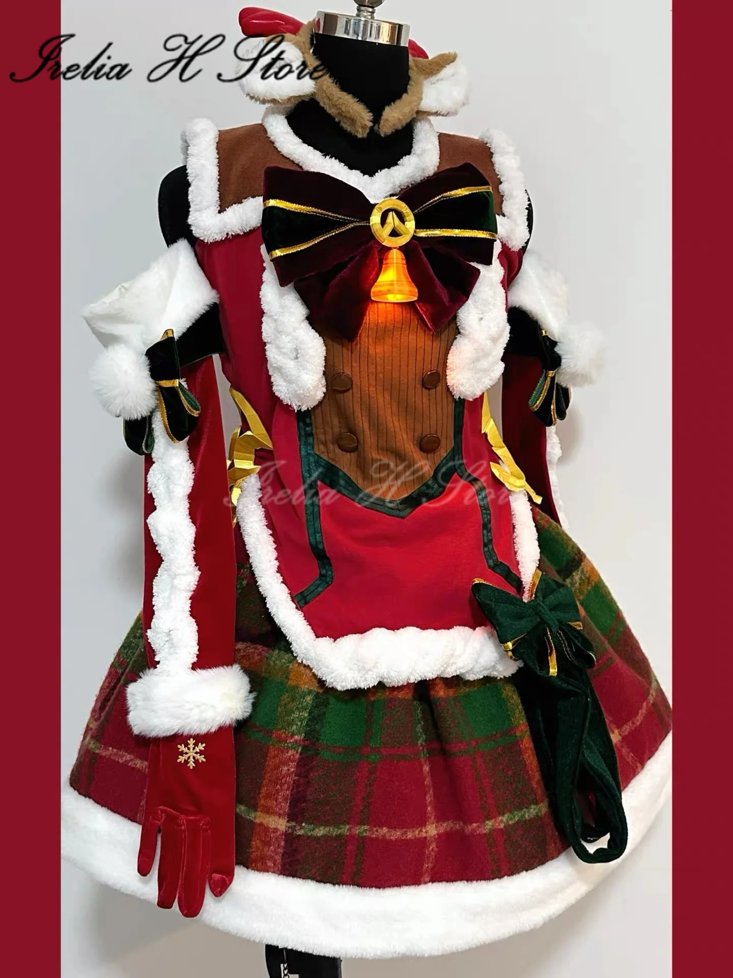 Irelia H Store Mercy from O W Angela Ziegler Mercy Cosplay Costume ...