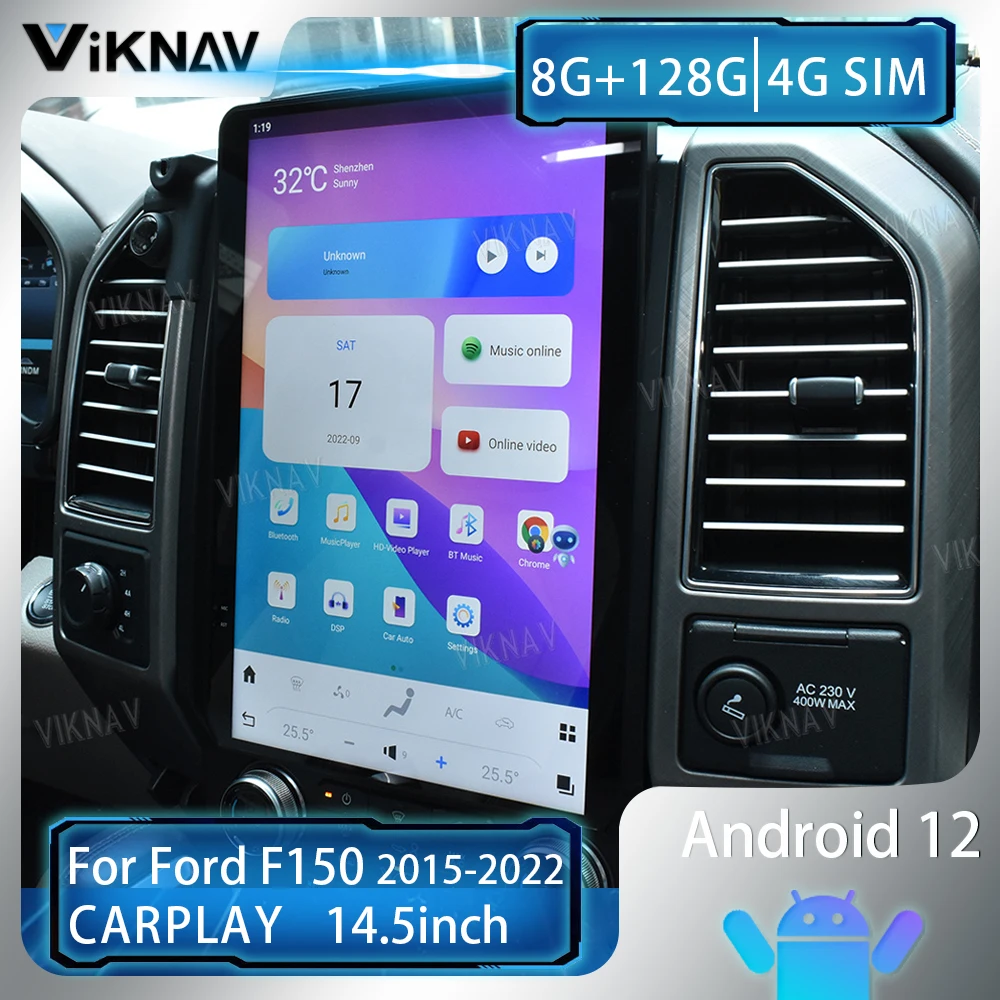 Android-12-For-Ford-F150-2015-2022-Car-Radio-14-5-inch-multimedia ...