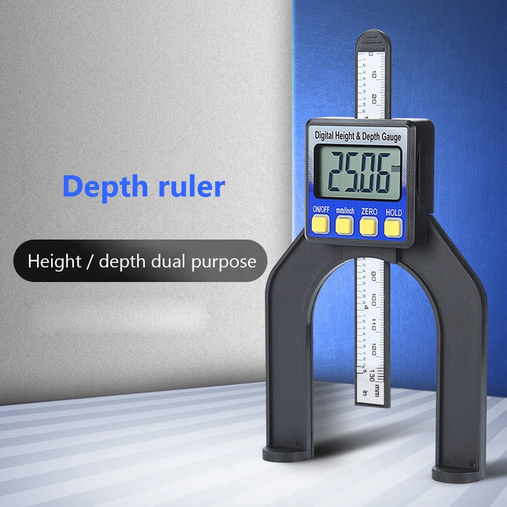 0-80mm-Digital-Depth-Gauge-Meter-Tool-Digital-Woodworking-Height-Gauges ...