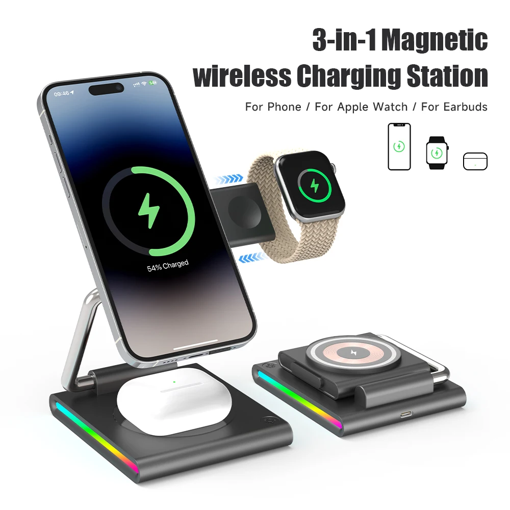 Foldable-RGB-Wireless-Charger-for-iPhone-15-14-13-12-Pro-LED-Dock ...