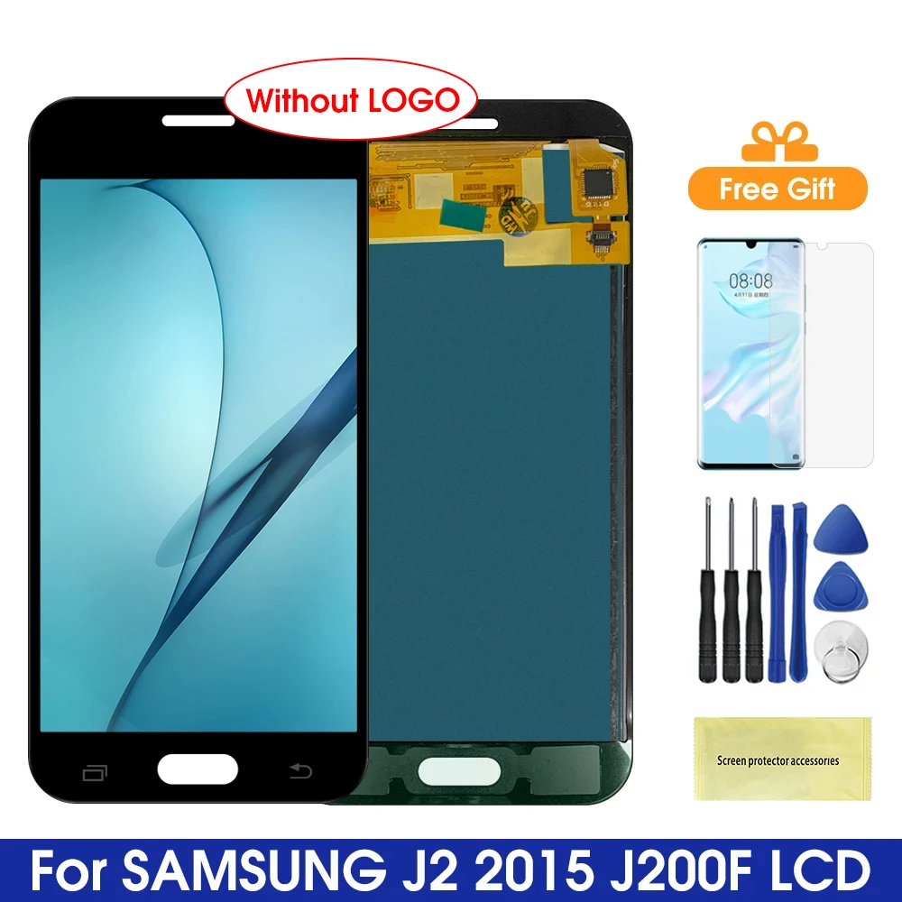 J200 Display Screen For Samsung Galaxy J2 2015 LCD Display Touch Screen ...