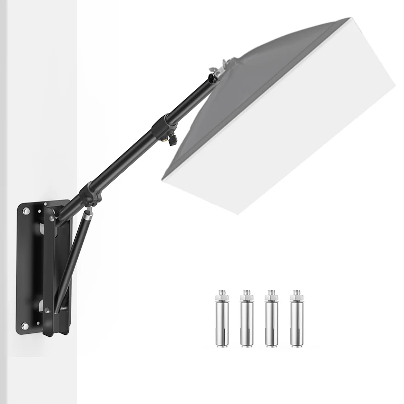 Triangle-Boom-Arm-for-Ring-Light-Wall-Mount-Stand-for-Studio-Light-with ...