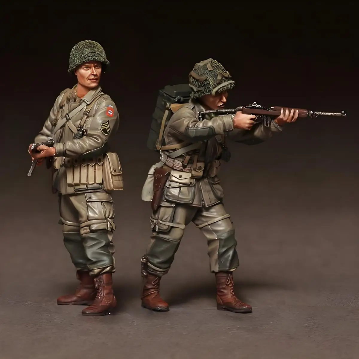 1-35-Soldier-Resin-Model-WWII-Soldier-Figure-GK-2-Military-Theme ...