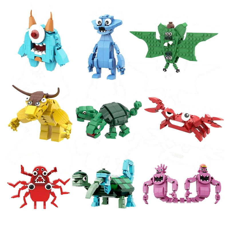 New Monster Garten Of Banban Building Blocks Garden Anime Bricks Horror ...