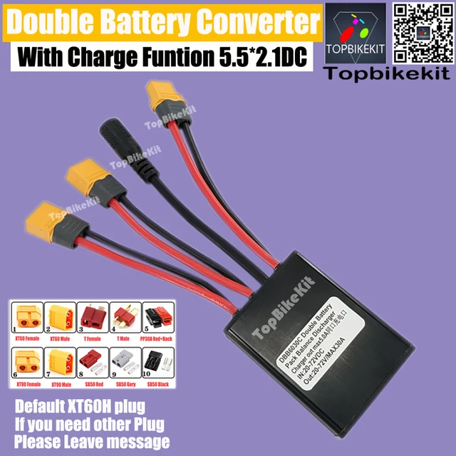 Big Current 120A Dual Battery Discharge Converter, 54% OFF