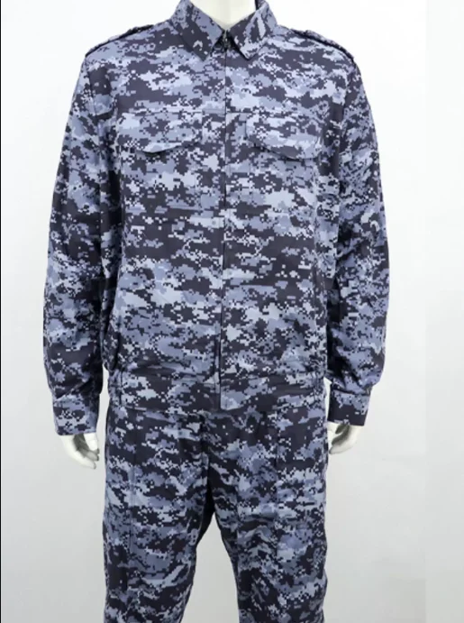 Russian Made Omoh Blue Camouflage Summer Suit Man Include Jacket Pants ...