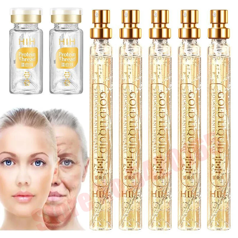 Korean-Protein-Thread-Gold-Protein-Line-Absorbable-Anti-wrinkle-Face ...