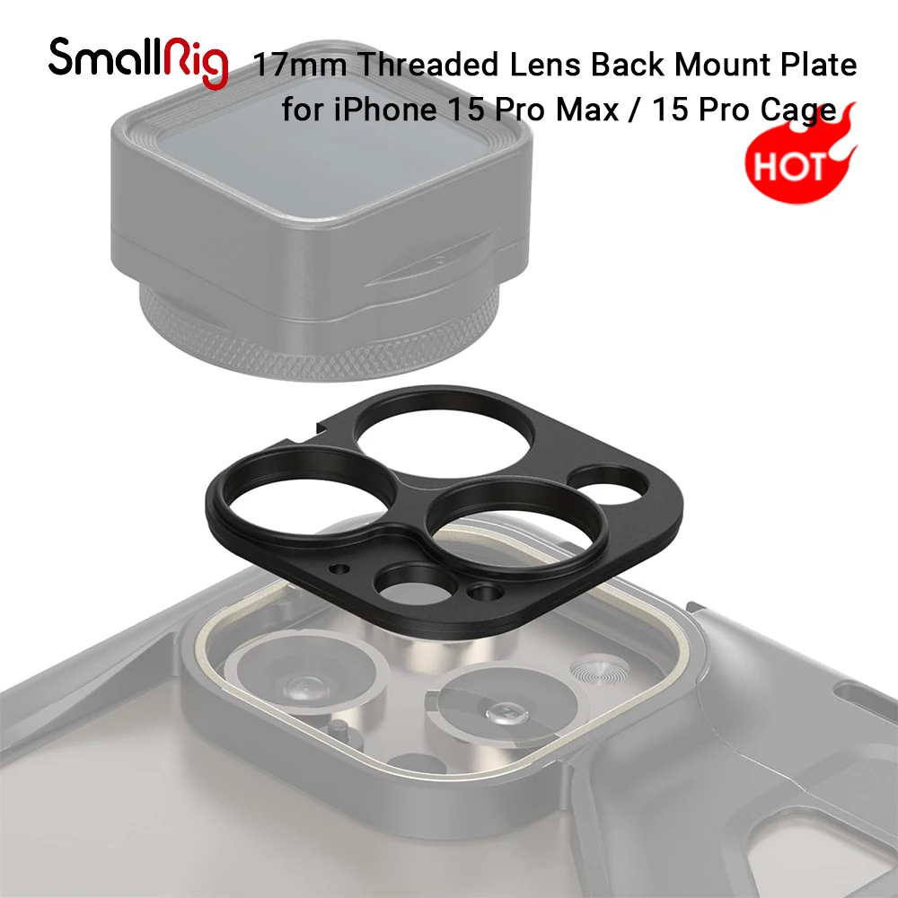 SmallRig17mm-Threaded-Lens-Back-Mount-Plate-for-iPhone-15-Pro-Max-Cage ...