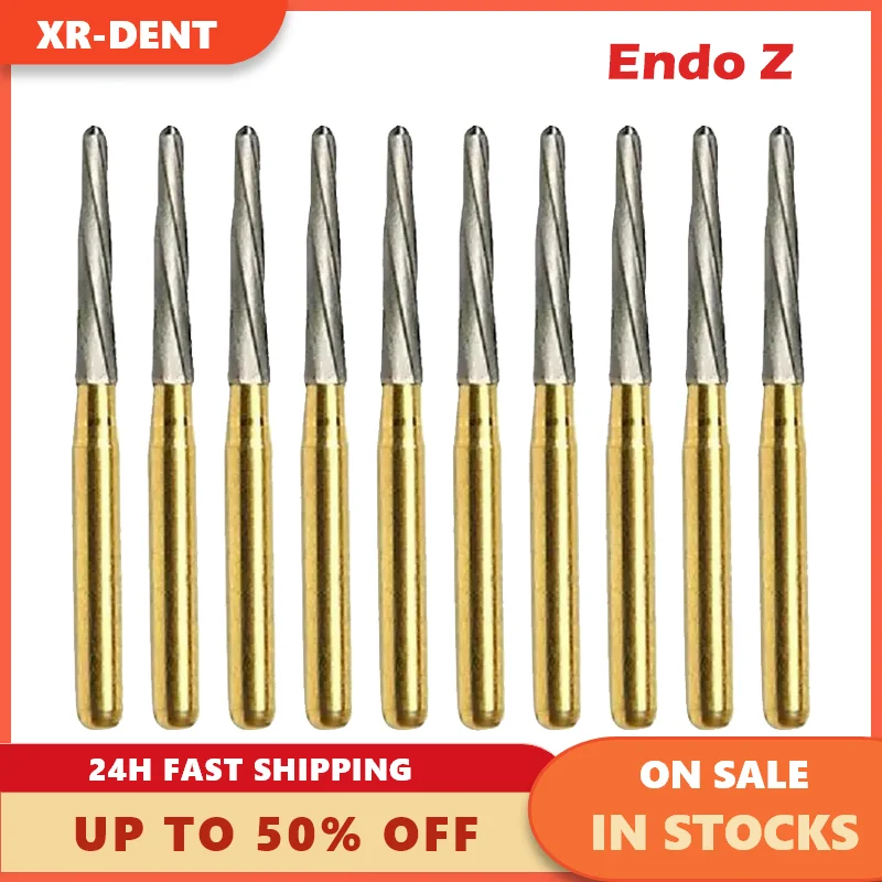 6pcs Dental Endo Z Tungsten Burs Series Dental Carbide Burs Drill Tooth ...