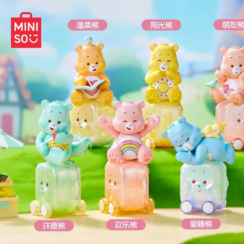 Miniso-Care-Bears-Blind-Box-Happy-Journey-Series-Anime-Figures-Cartoon ...