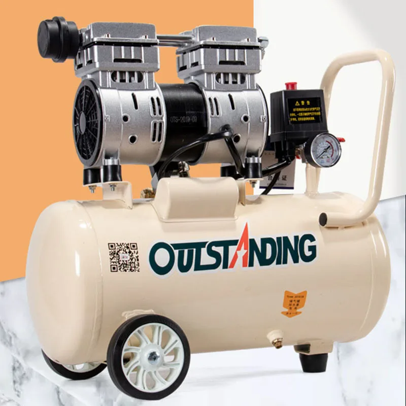 Portable-Silent-Air-Compressor-Oilless-Air-Pump-Small-Air-Compressor ...