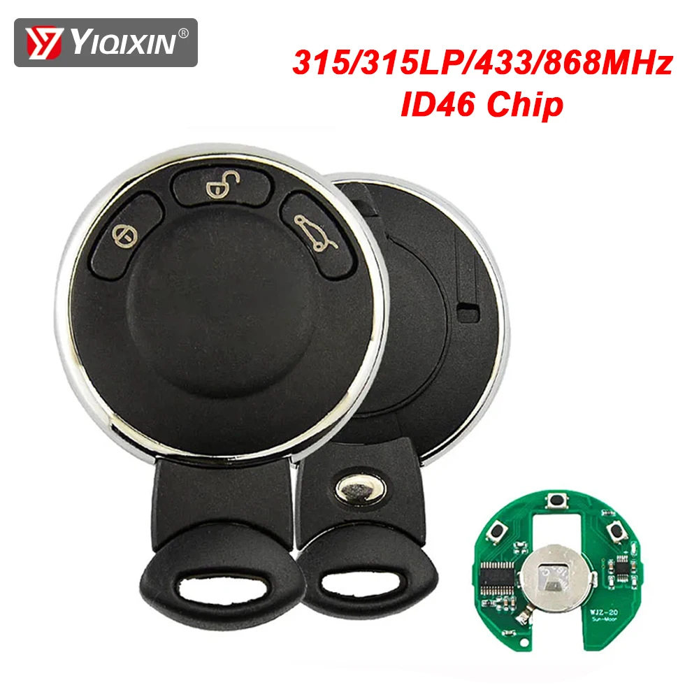 Smart Remote Car Key For BMW Mini Cooper R56 R57 R58 R60 R61 Cabrio S ...