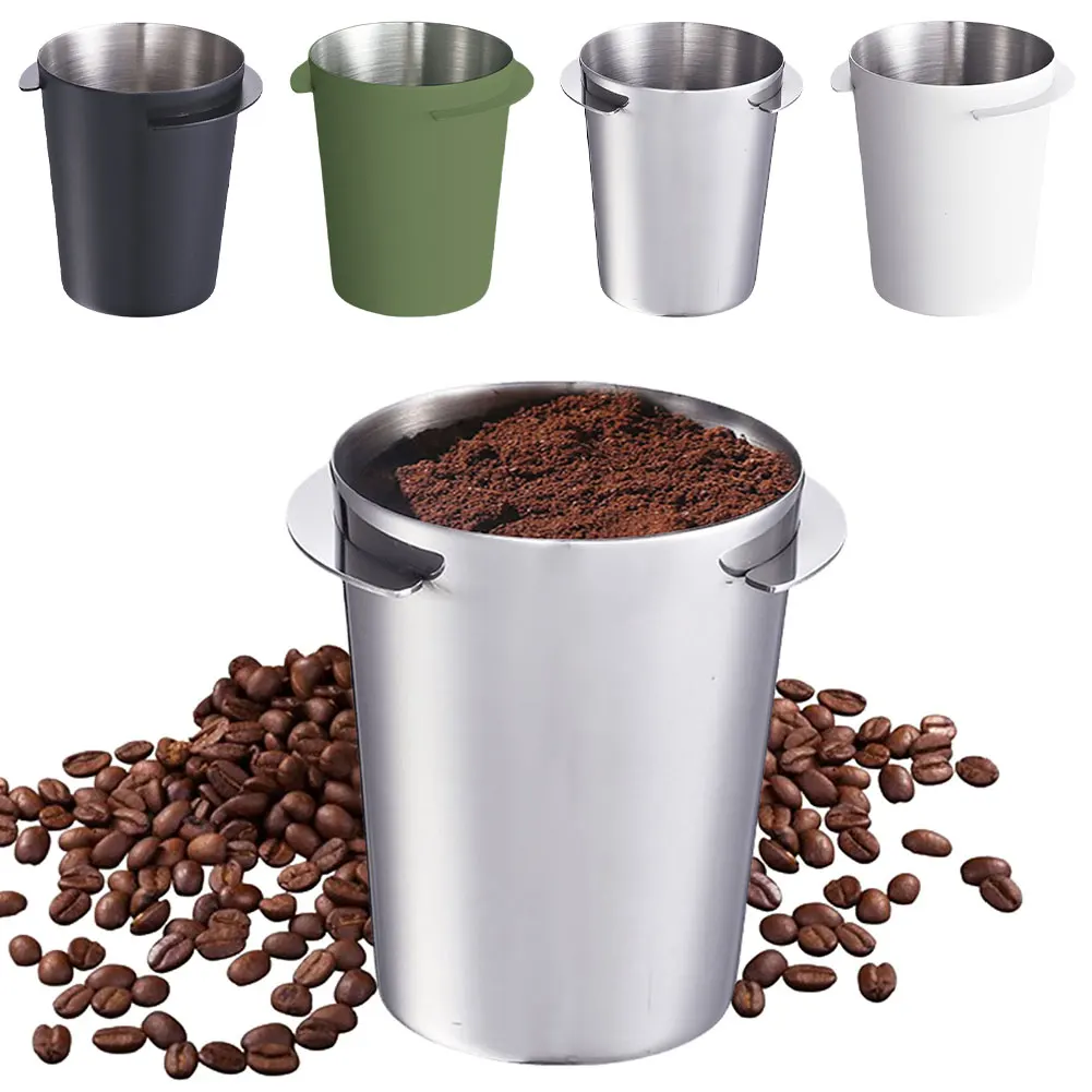 Coffee-Dosing-Cup-Stainless-Steel-Coffee-Bean-Measuring-Cup-Reusable ...