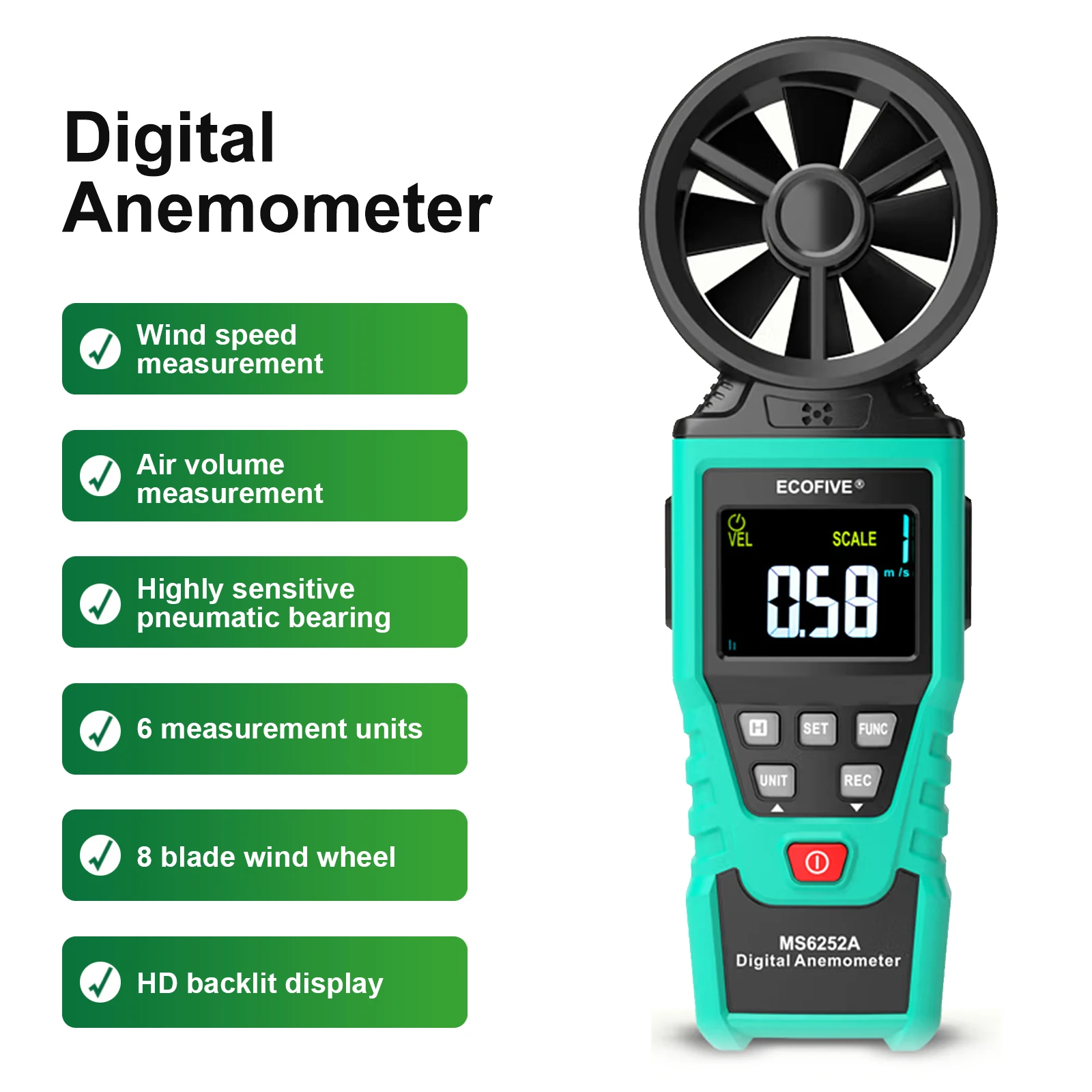 Ecofive-MS6252A-Digital-Anemometer-LCD-Wind-Speed-Gauge-Meter-Windmeter-9999-CFM-30m-s-USB ...