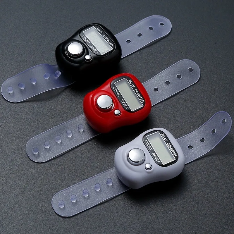 Electronic-Digital-Finger-Ring-Tally-Counter-Hand-Held-Knitting-Row ...