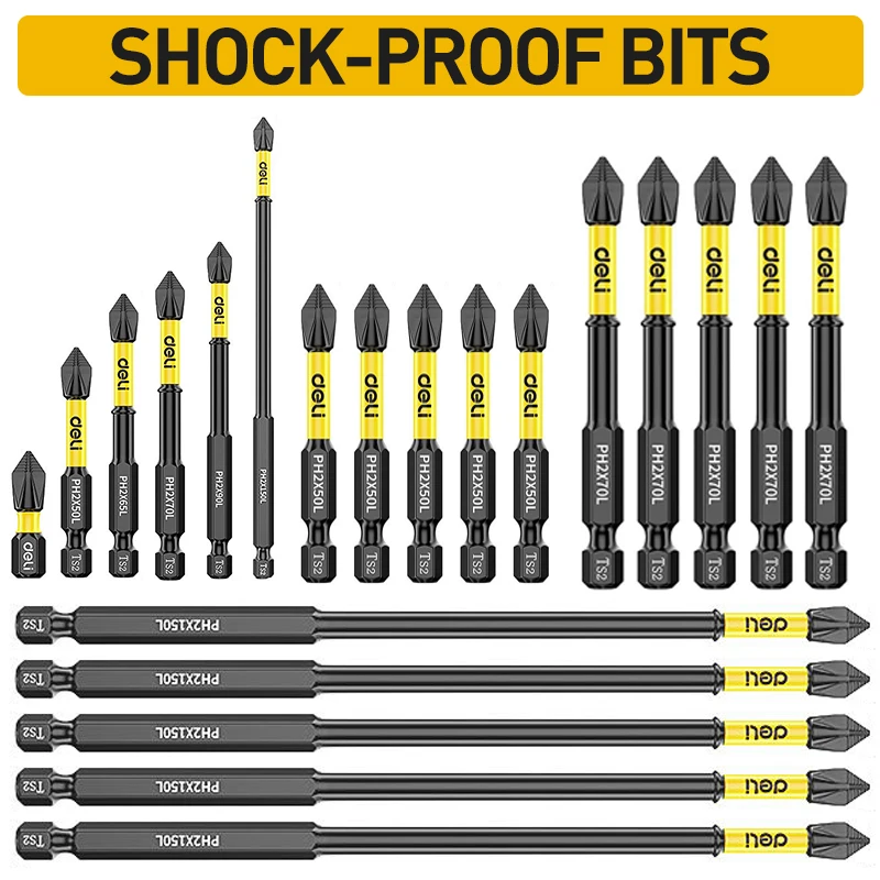 Anti-Slip-and-Shock-Proof-Bits-Screwdriver-Bits-High-Hardness-Strong ...