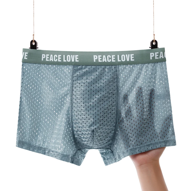 Boxer-shorty,Ice InjSexy U Convex Boxer pour Homme,Culotte Masculine ...