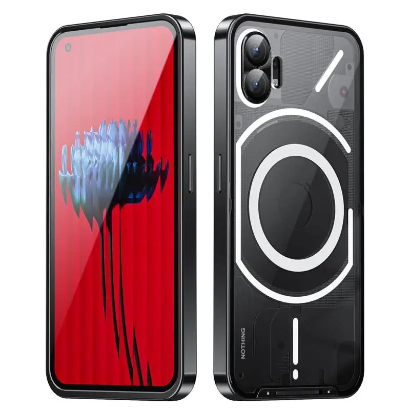 New-Streamer-Frosted-Metal-Shell-For-Nothing-Phone-1-Aerospace-Aluminum ...