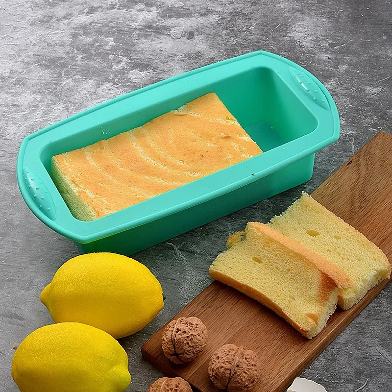 Silicone-Baking-Molds-NonStick-Rectangle-Cake-Pans-Mini-Loaf-Pan-Easy ...