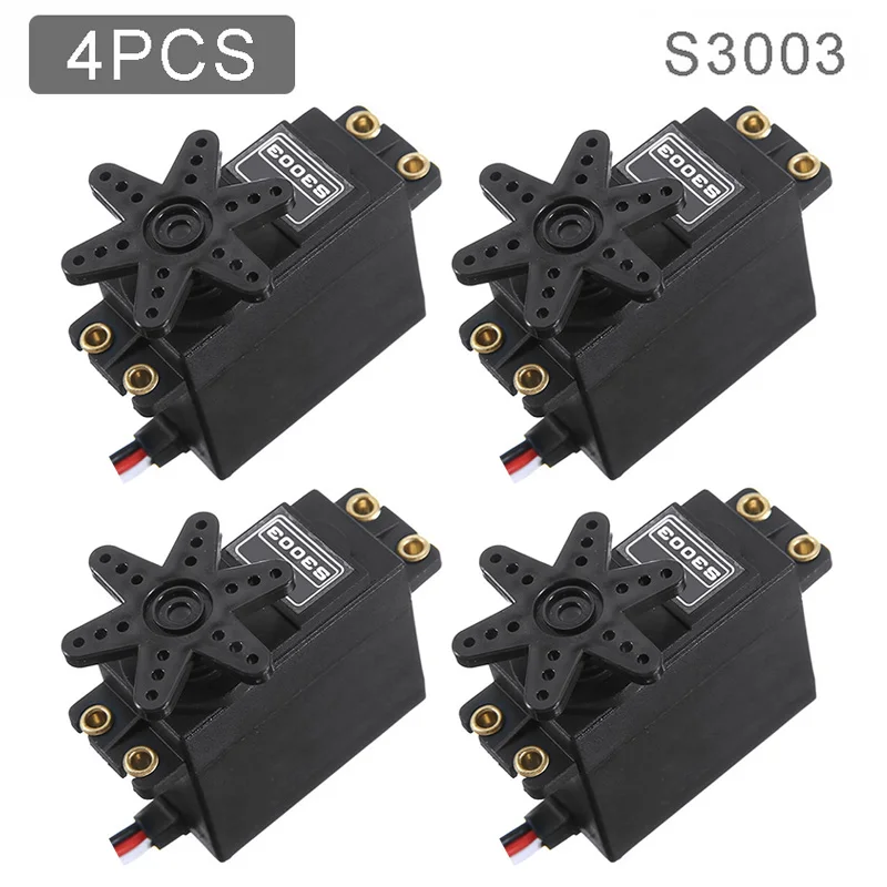 4pcs-lot-Standard-High-Torque-Metal-Gear-Digital-Servo-For-S3003-Futaba ...