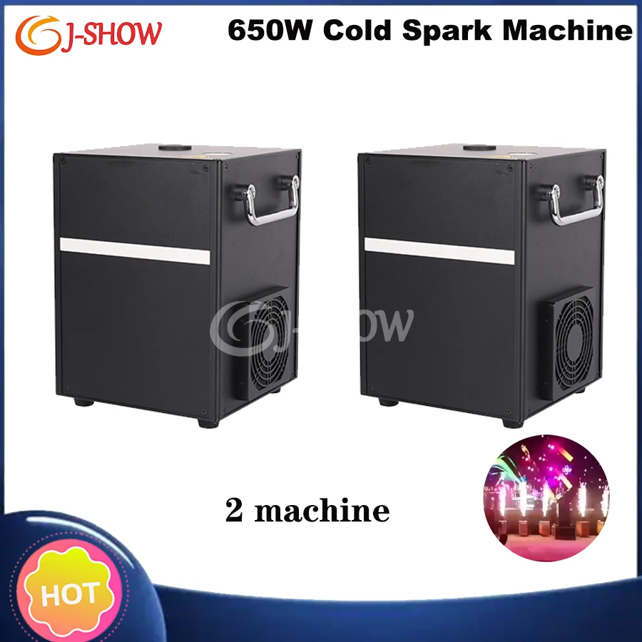 2 Pcs/lots 650w Cold Spark Machine Sparkular Stage Effects For Wedding ...
