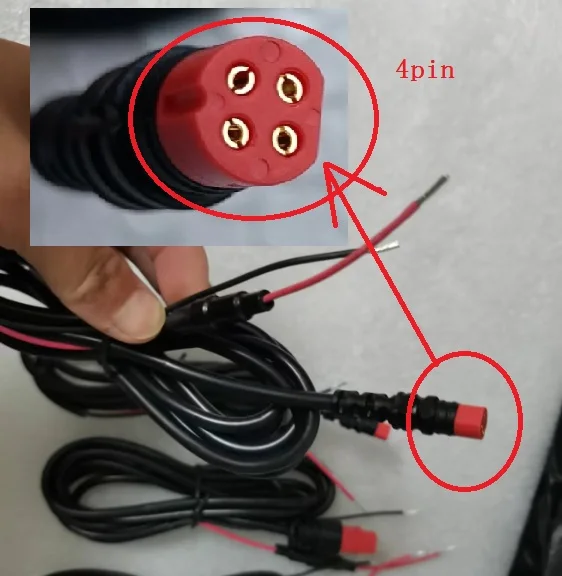 for-Garmin-Striker-5SV-5DV-7SV-7DV-4Pin-Power-Cable-Replace-Part-OEM ...