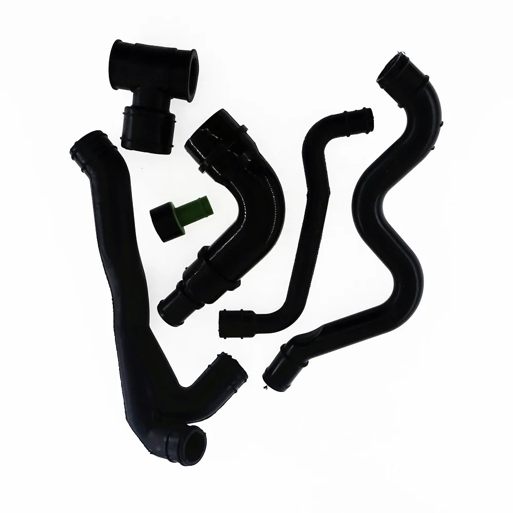 6Pcs Car Engine Crankcase Breather Hose Kit for MK4 1.8T AWW ...