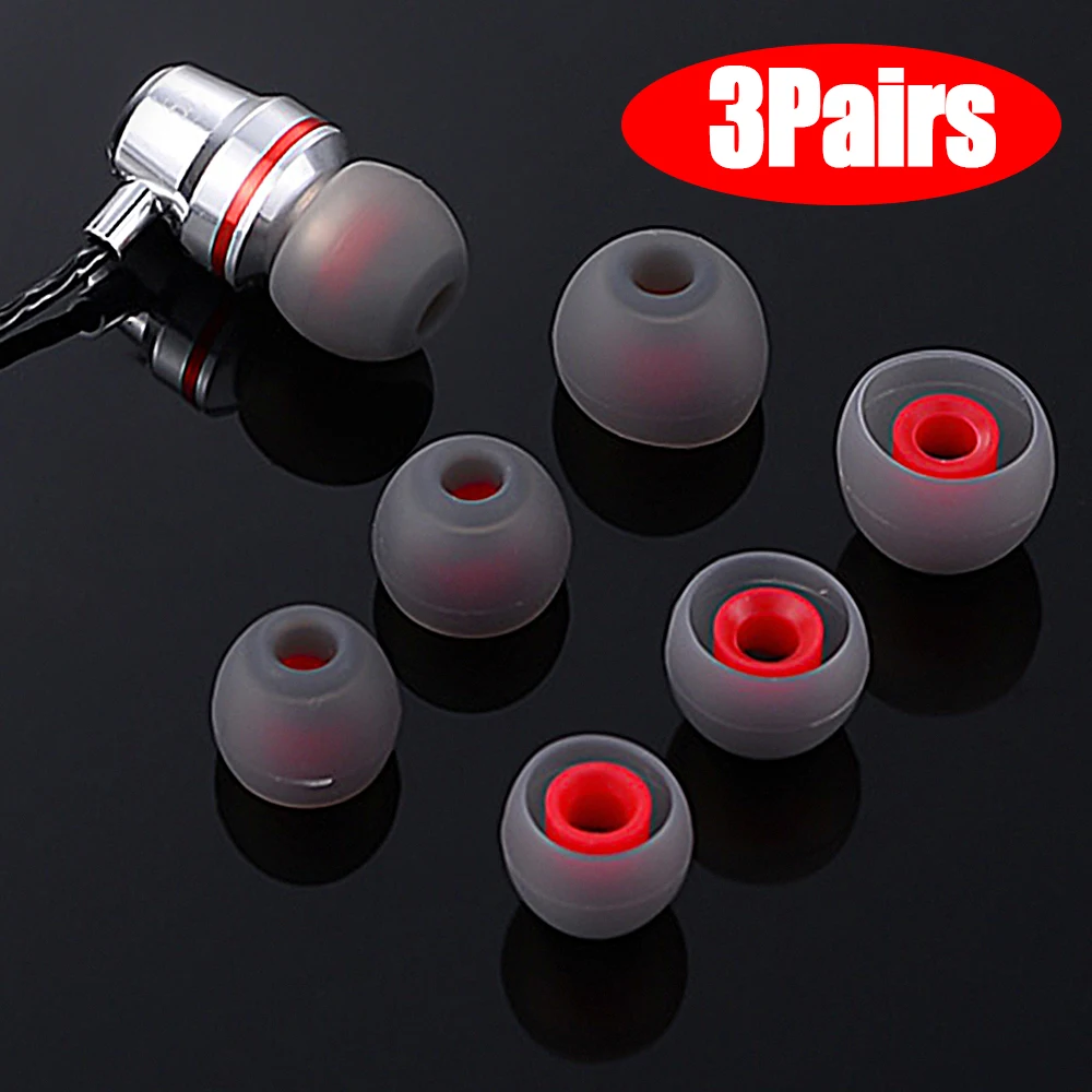 Replacement-Eartips-Wired-Earphone-Silicone-Earbuds-Caps-Cover ...