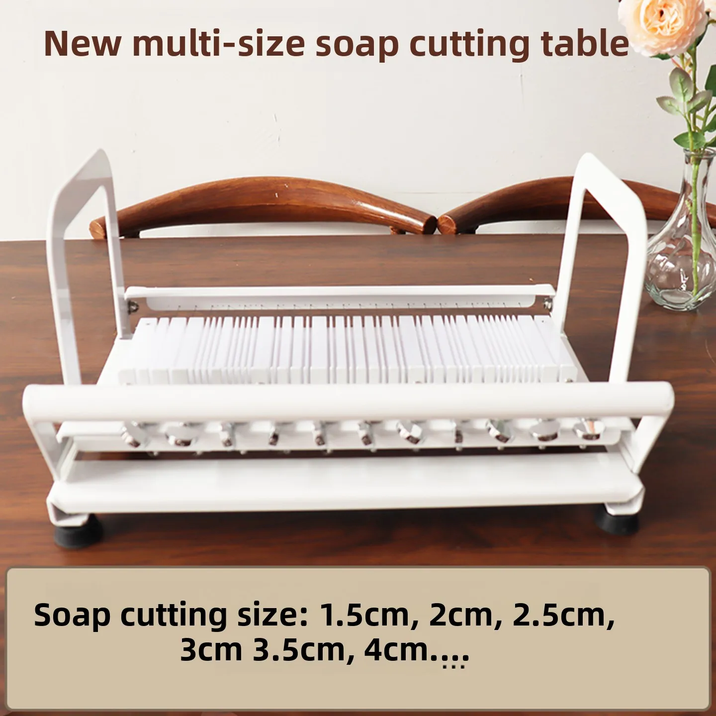 Handmade soap Adjustable multi-ruler cutter Cold cutting machine ...