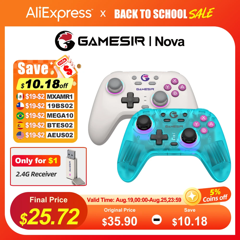 Gamesir-Nova-Wireless-Controller-Bluetooth-Gamepad-with-Hall-Effect ...