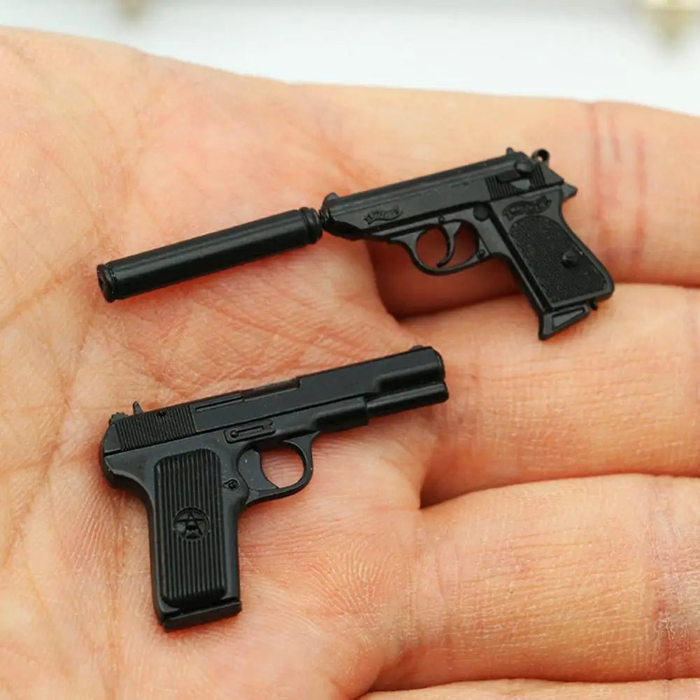 1-6-Scale-Pistol-Model-For-12-Males-Figure-Scene-Accessories-Mini-Model ...