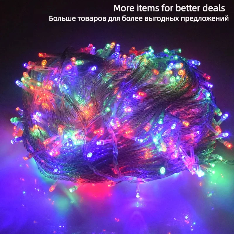 holiday-Led-christmas-lights-outdoor-5M10M-led-string-lights-decoration ...