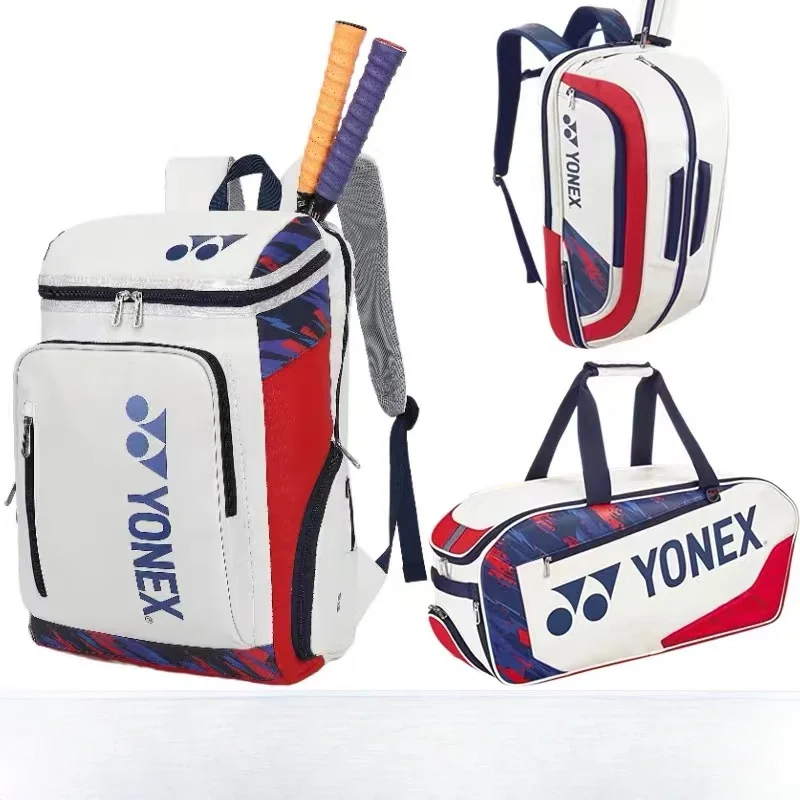YONEX-High-Quality-Badminton-Racket-Sports-Backpack-Leather-Tennis ...