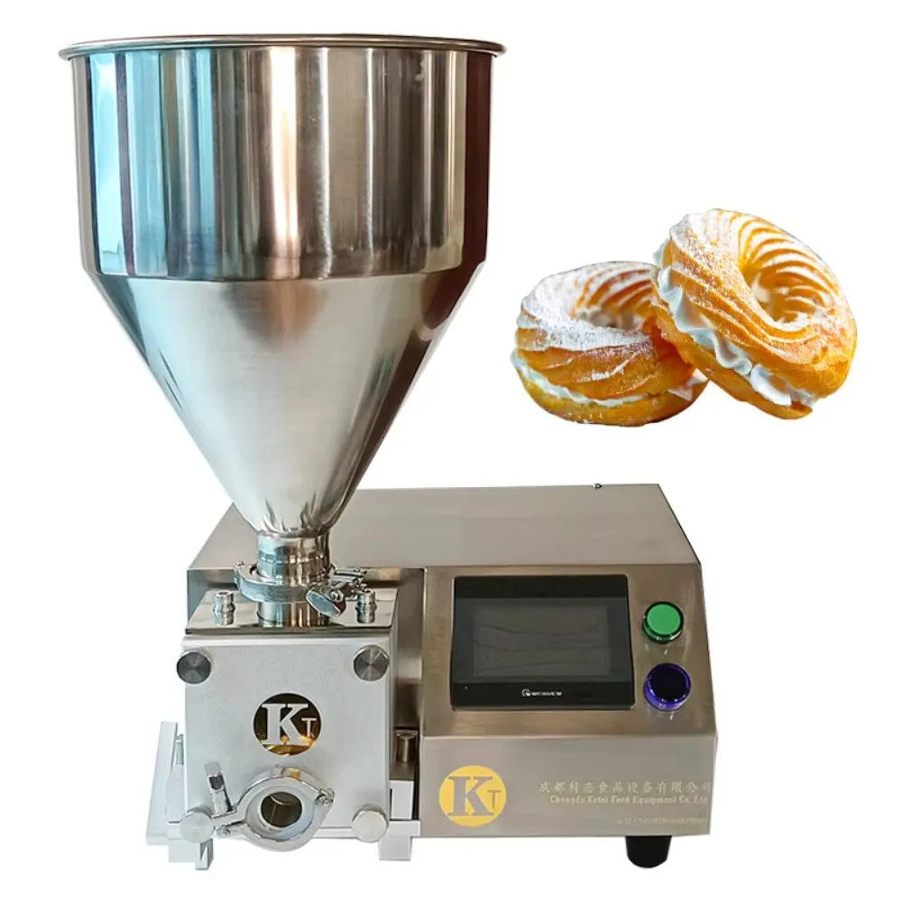 Small Business Donut Filling Syringe Jam Filling Pastry Cake Machine ...