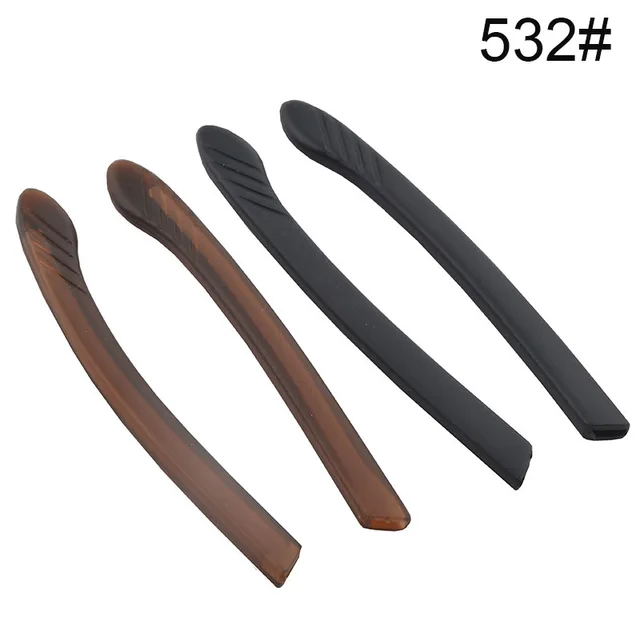 10pairs(20pieces) Black Brown rubber Temple Tips For Metal Temple ...