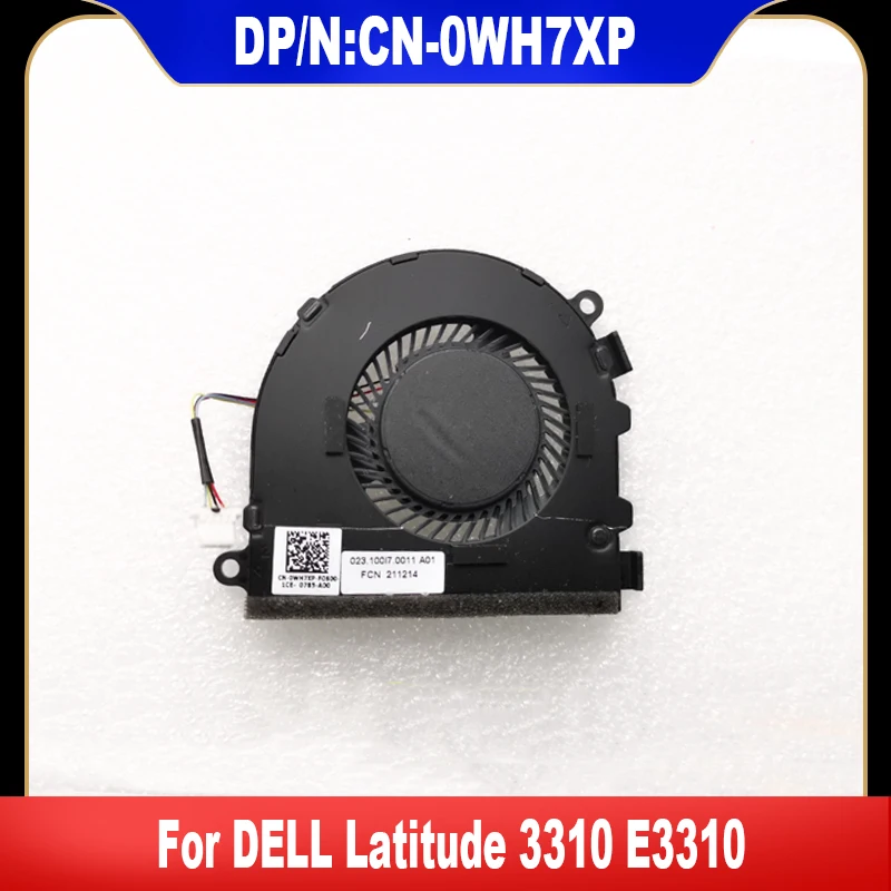 0WH7XP Original For DELL Latitude 3310 E3310 Cooling Fan Cooler Fan Heatsink Radiator CN-0WH7XP ...